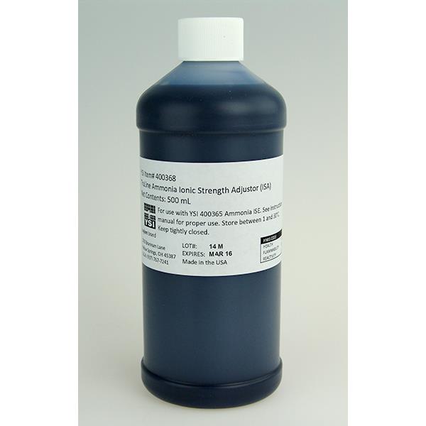 Ammonia Ionic Strength Adjustor Solution | ysi.com