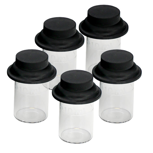 Round Test Tubes with Caps, 5 ea. (9800 Only) | ysi.com