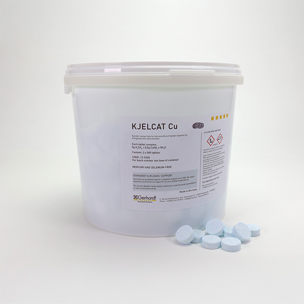 Kjelcat Tablets Ready-to-use stable tablets | ysi.com