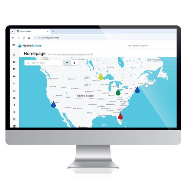 Water data management platform for water monitoring | ysi.com