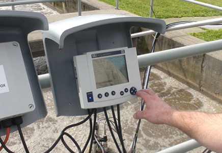 Wastewater monitoring and sampling for analysis, process efficiency