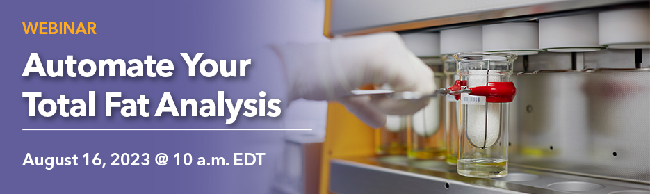 Automate Your Total Fat Analysis | ysi.com